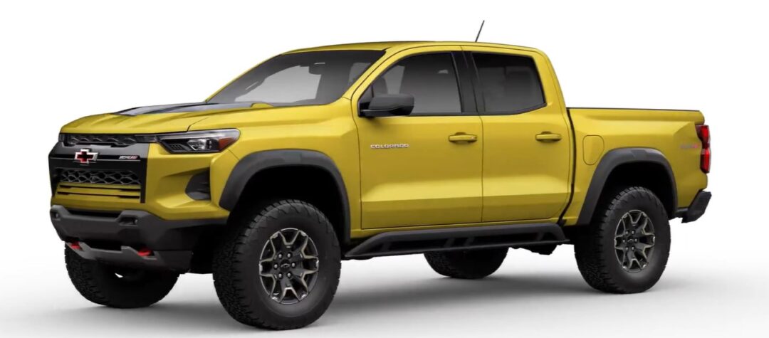 2023 Chevrolet Colorado Color Options