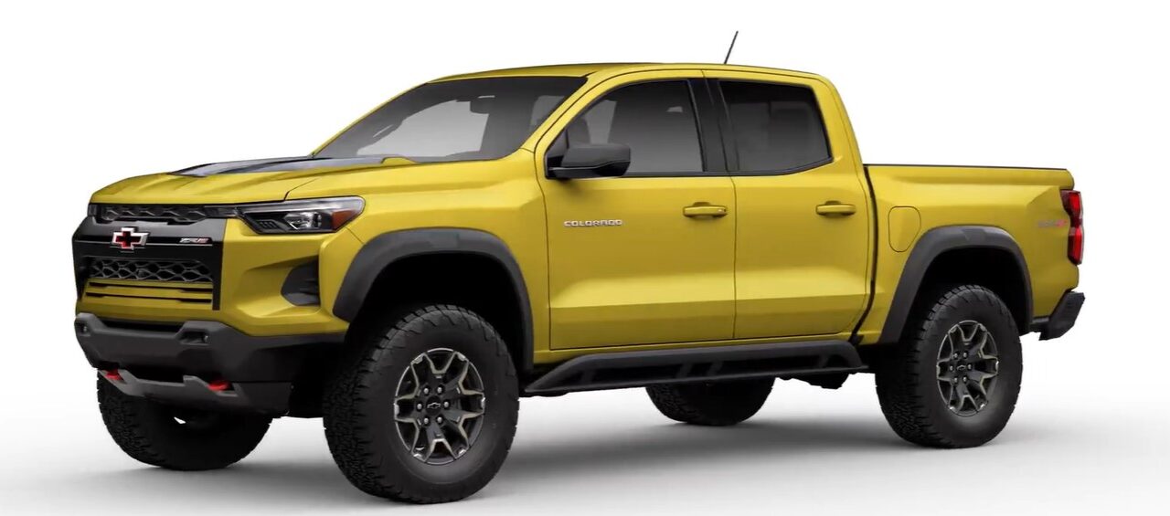 2023 Chevrolet Colorado Color Options