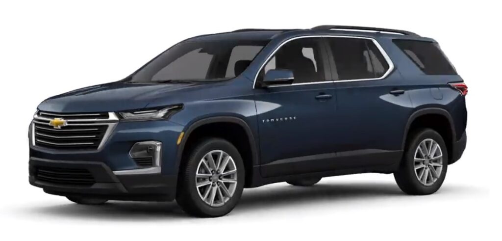 2023 Chevrolet Traverse Color Options
