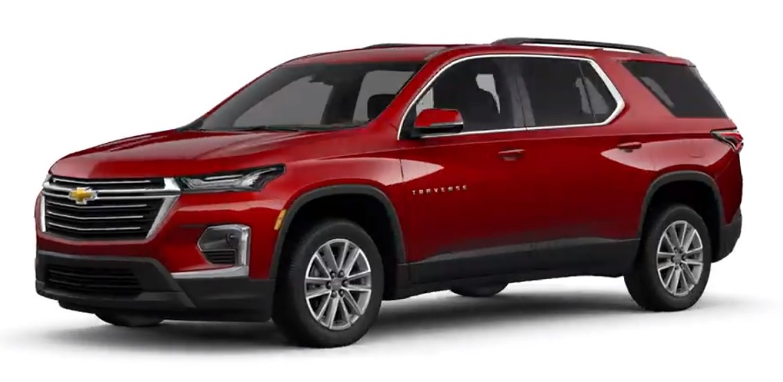 2023 Chevrolet Traverse Color Options