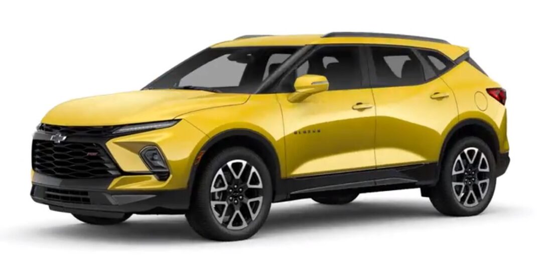2024 Chevrolet Blazer Color Options with Photos