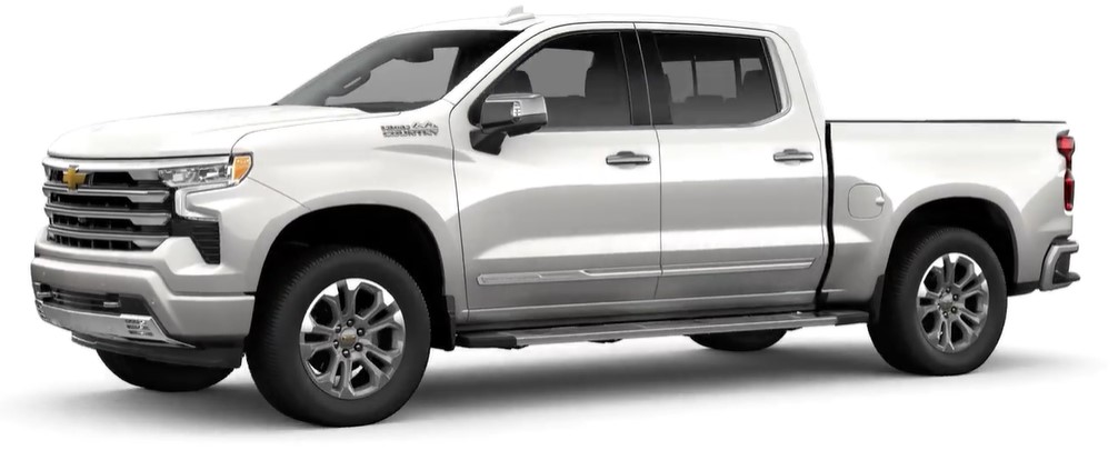 2024 Chevrolet Silverado 1500 Color Options with Photos