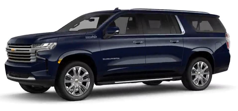 2024 Chevrolet Suburban Color Options with Photos